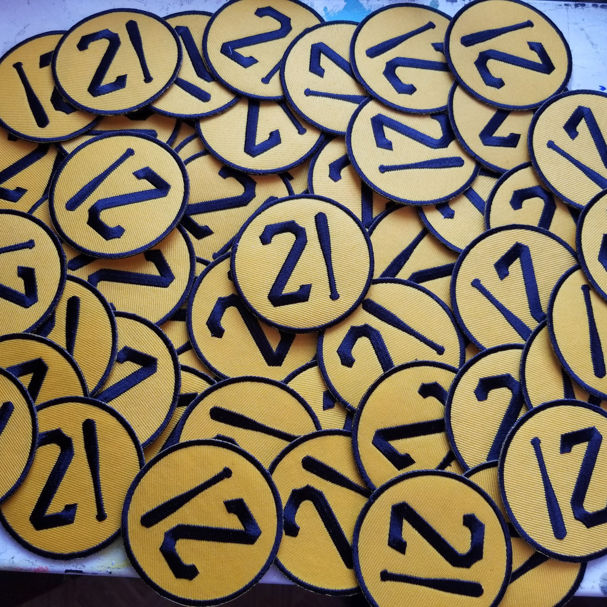"Clemente 21" Embroidered Patch – Bobbito Ross